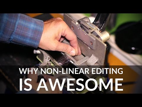 Non-linear editing in HitFilm Express