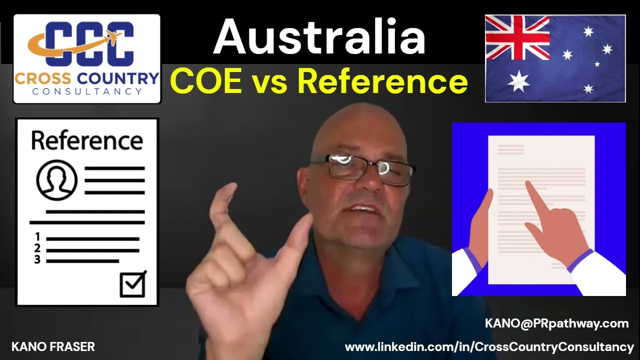 COE Vs Reference Letter.