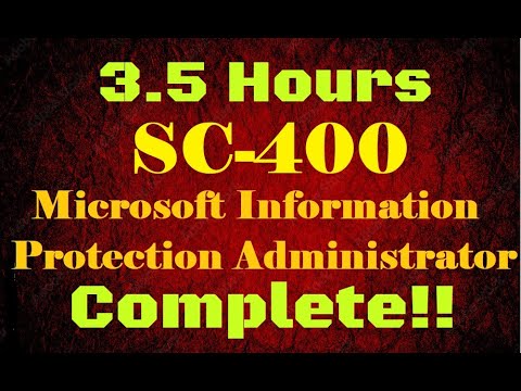 Download PDF - Microsoft SC-400: Master Video -Microsoft Information Protection Administrator - Q&A