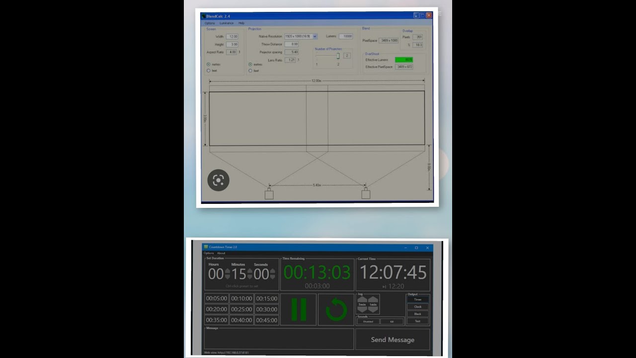 COUNTDOWN  / BLENDCALC