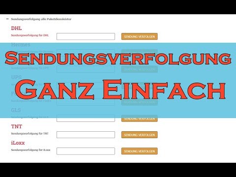 Sendungsverfolgung für DHL, Hermes, DPD, UPS & mehr - Anleitung