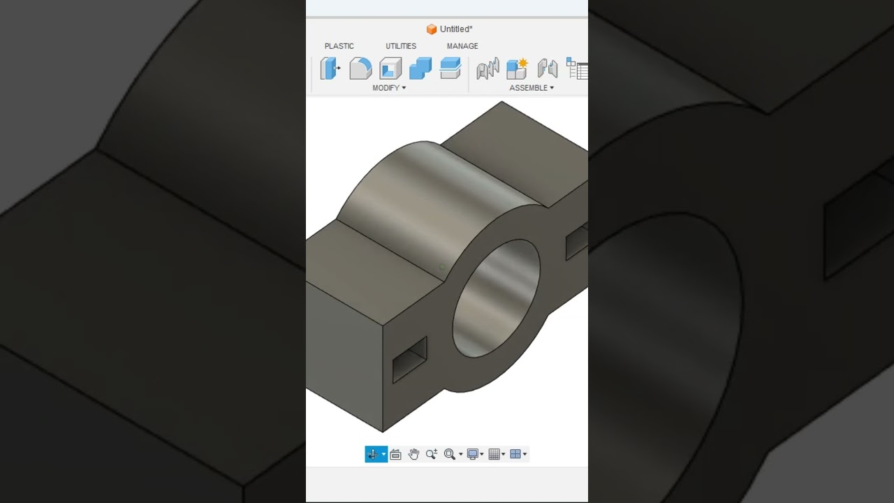 Fusion360 Part Modeling Tutorial-36#design #3dmodeling #modelingtutorial #engineering#fusion360