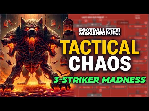 The UNSTOPPABLE 3-Striker Tactic In FM24 | Football Manager 2024 Best Tactics