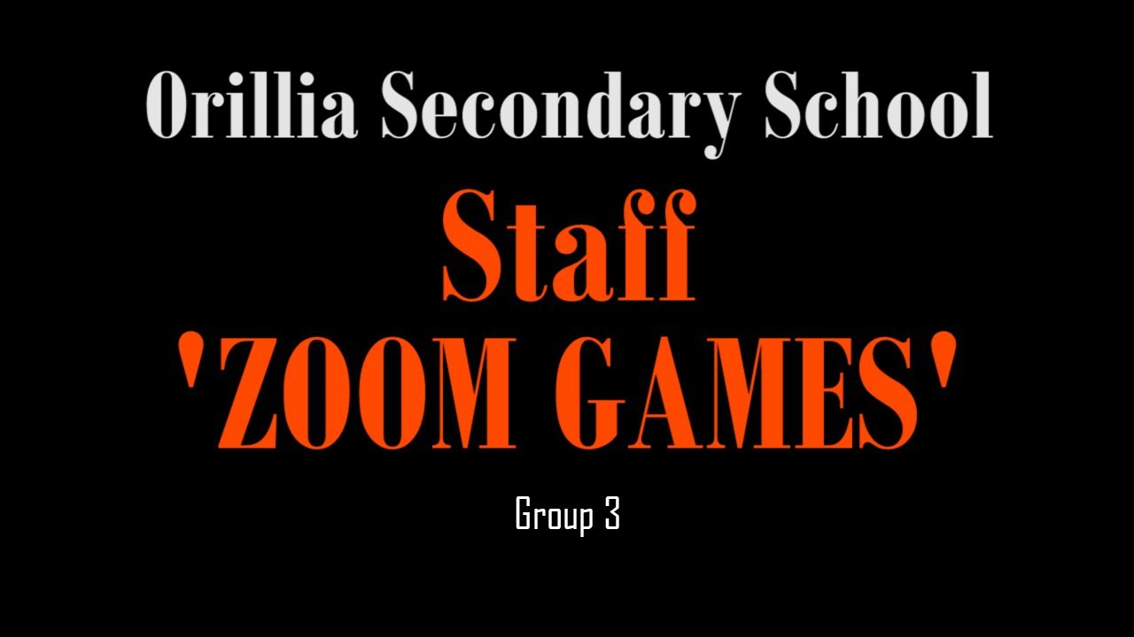 OSS Staff 'Zoom Games' Group 3
