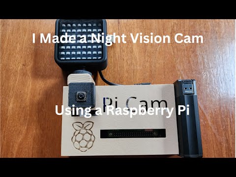 Night Vision cam made with Raspberry Pi 3 A+ by 3dprintingmodel1 ...