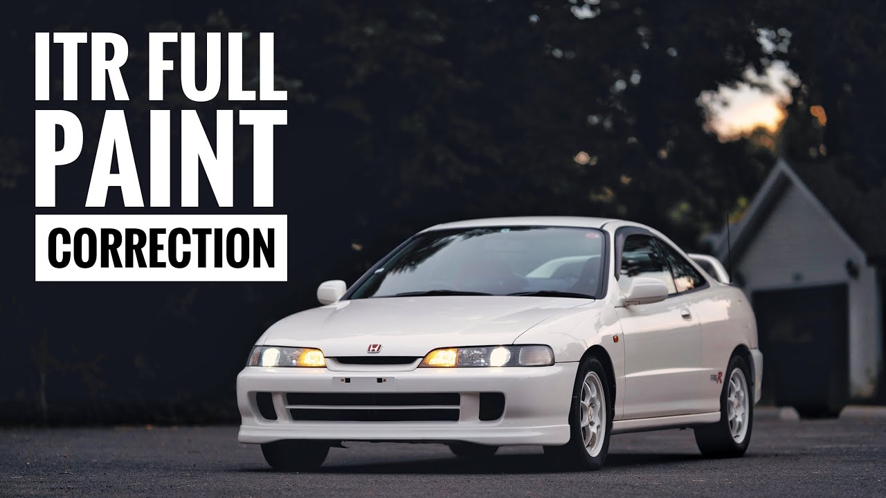 Paint Correction On My Freshly Imported JDM Integra Type R