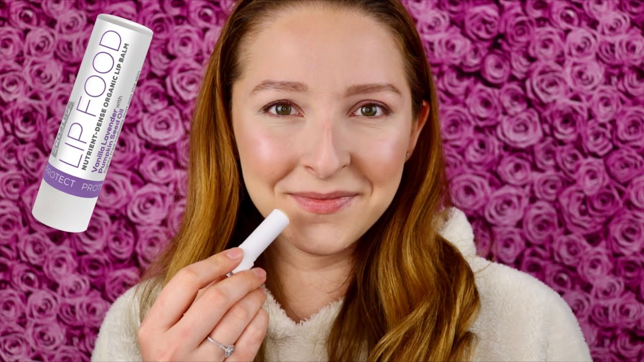 ECO LIPS Lip Food Protect Organic Lip Balm in Vanilla Lavender Review