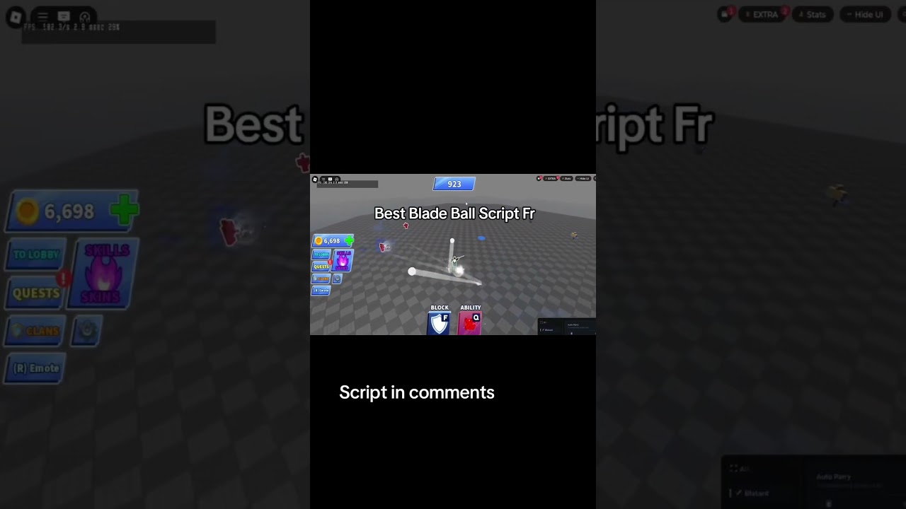 #roblox BEST BLADE BALL SCRIPT