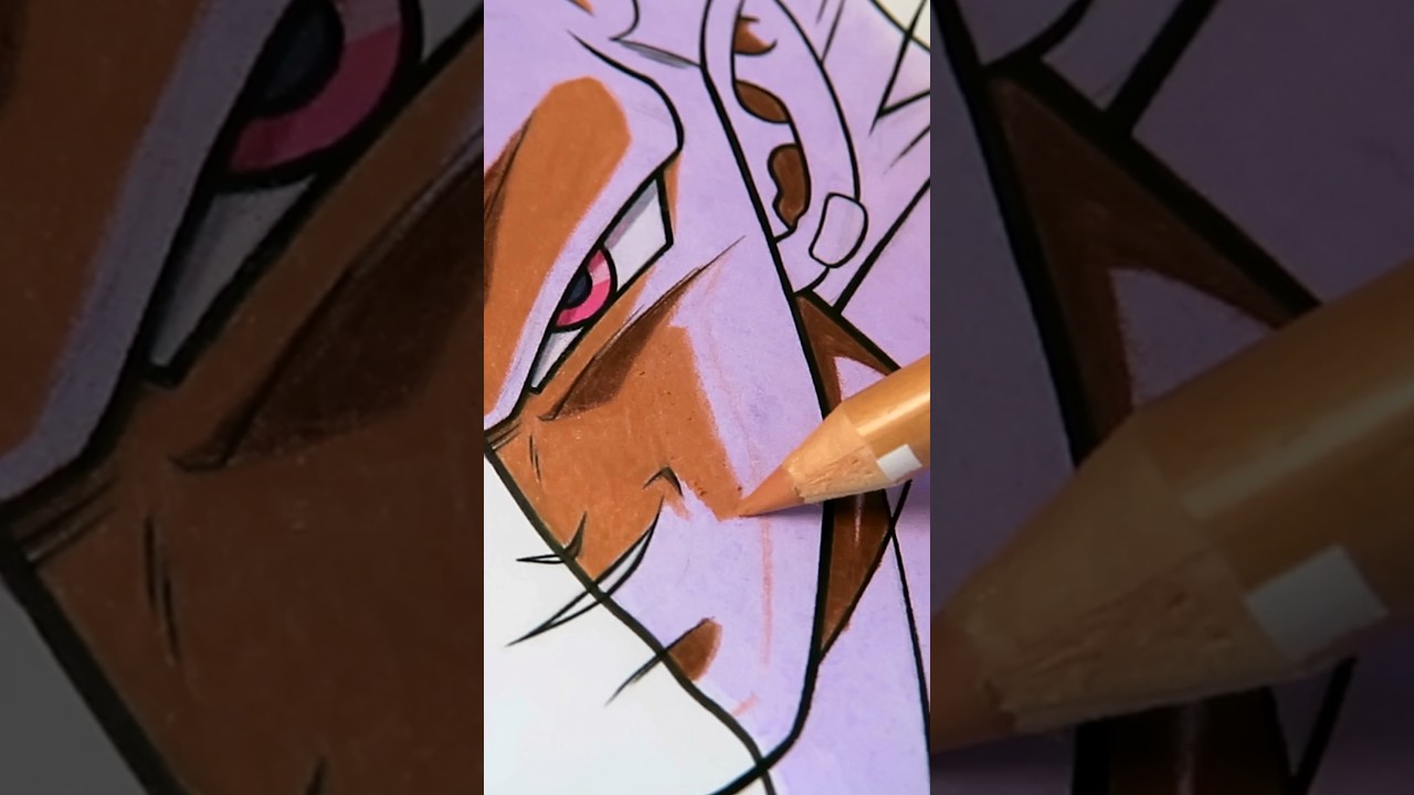 Drawing Vegeta Ultra Ego 😈 Dragon Ball Super | Stained Art 🎨 #shorts #dragonball #vegeta