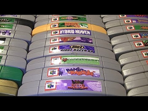 How to Put End Labels on N64 Game Cartridges