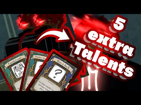 How to get 5 Extra Talent Cards in Deepwoken!