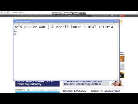 Jak zrobić konto e-mial Interia