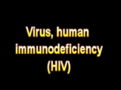 What Is The Definition Of Virus, human immunodeficiency HIV