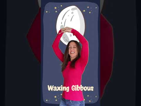 Learn Phases of the Moon Song (Official Video) Dance the Phases of the Moon by Patty Shukla #Short