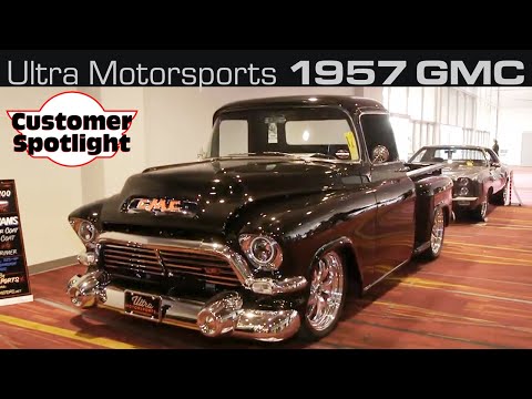 Customer Spotlight: Ultra Motorsports built 1957 GMC is a stunner - SEMA
