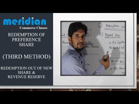 Redemption of Preference Shares Methods (Redemption out of New Share & Revenue Reserve)