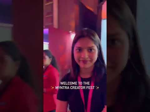 Myntra is Celebrating Creator Fest #Shorts - Myntra