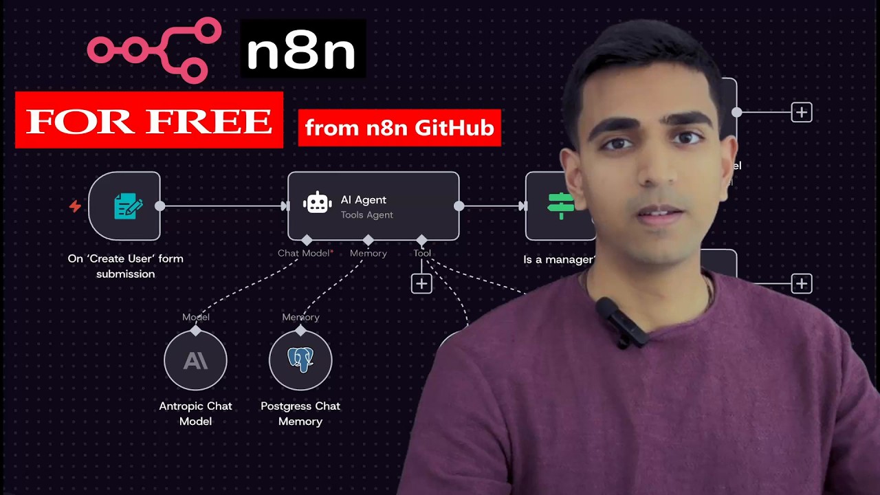 How to Use N8N for FREE - Self Hosting (N8N GitHub)