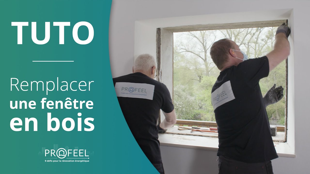 TUTO - Comment changer une fenêtre en bois ? les bons gestes en vidéo