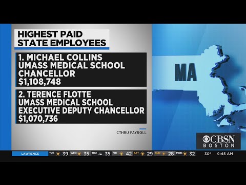 Highest Paid State Employees In Massachusetts