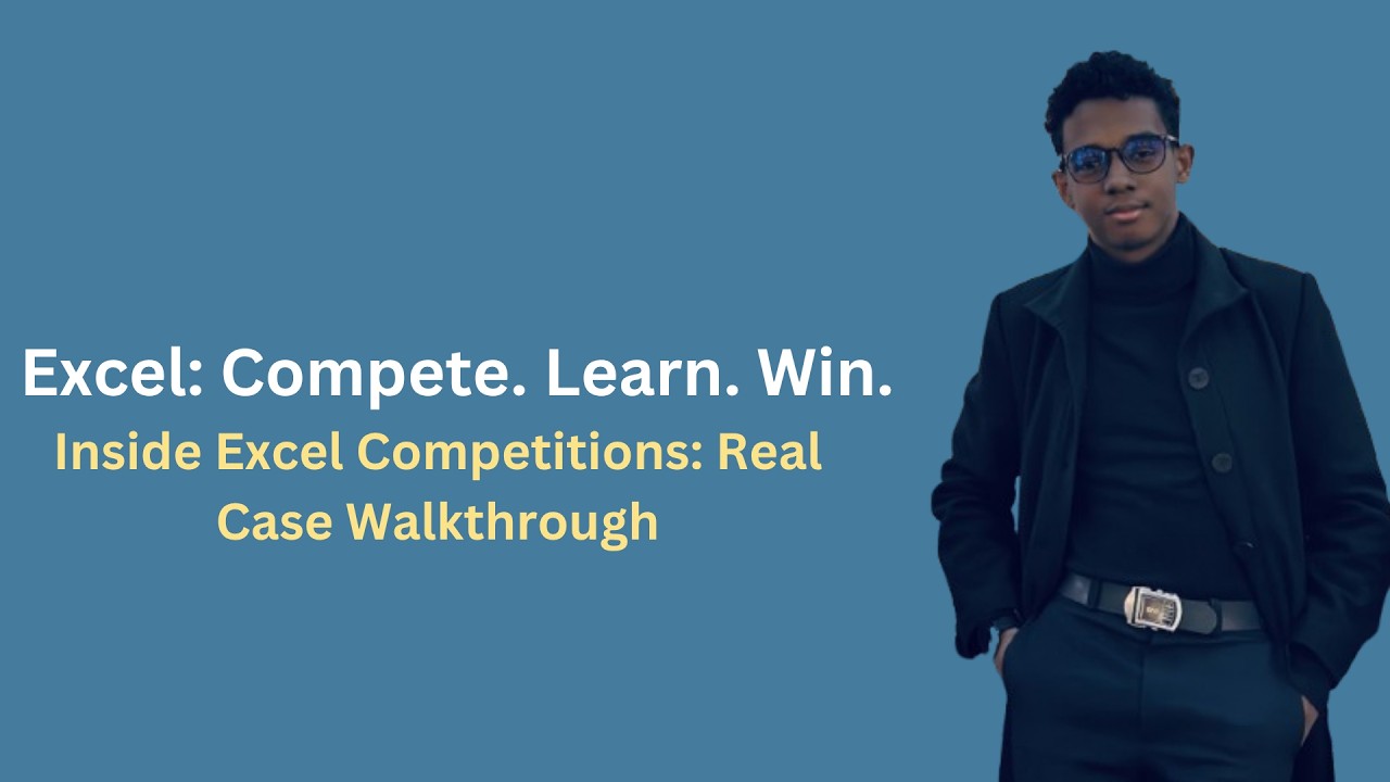 Inside Excel Competitions: Real Case Walkthrough - 2