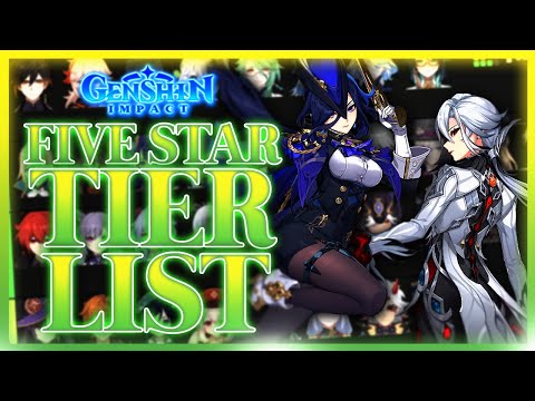 Ranking EVERY 5 Star Character in Genshin Impact (2024)