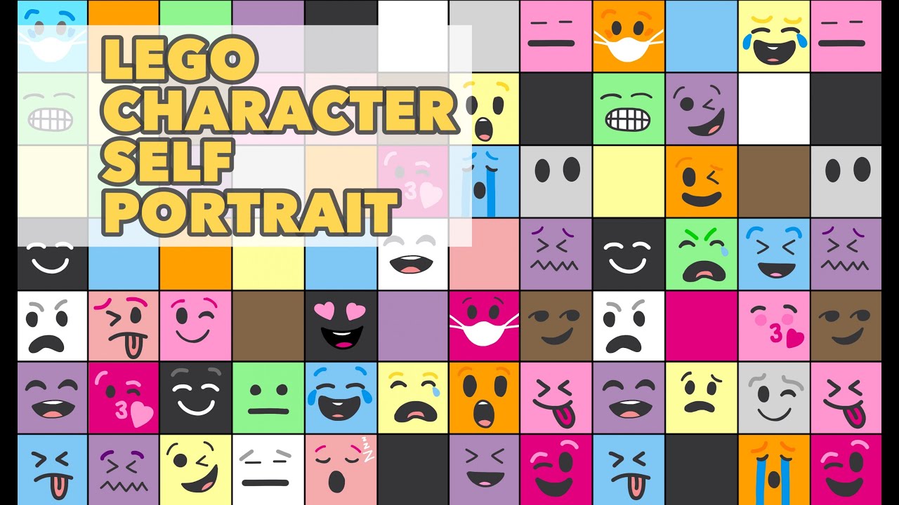 LEGO self portrait for Kindergarten and Pre-K