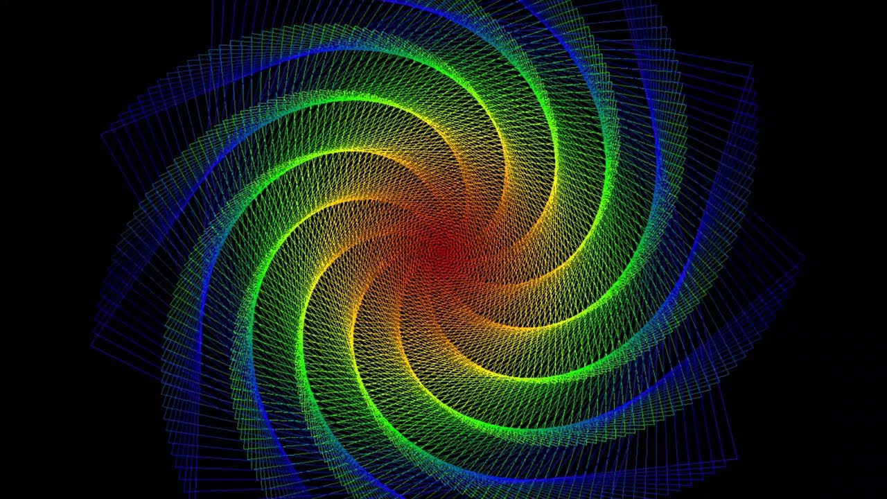 Python turtle with colorful spin illusion /P.P.L