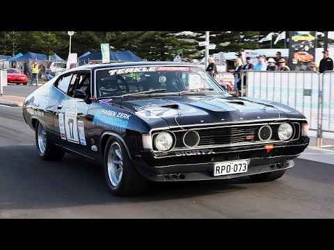 1973 Ford Falcon GT Australian V-8 Race Car Sound