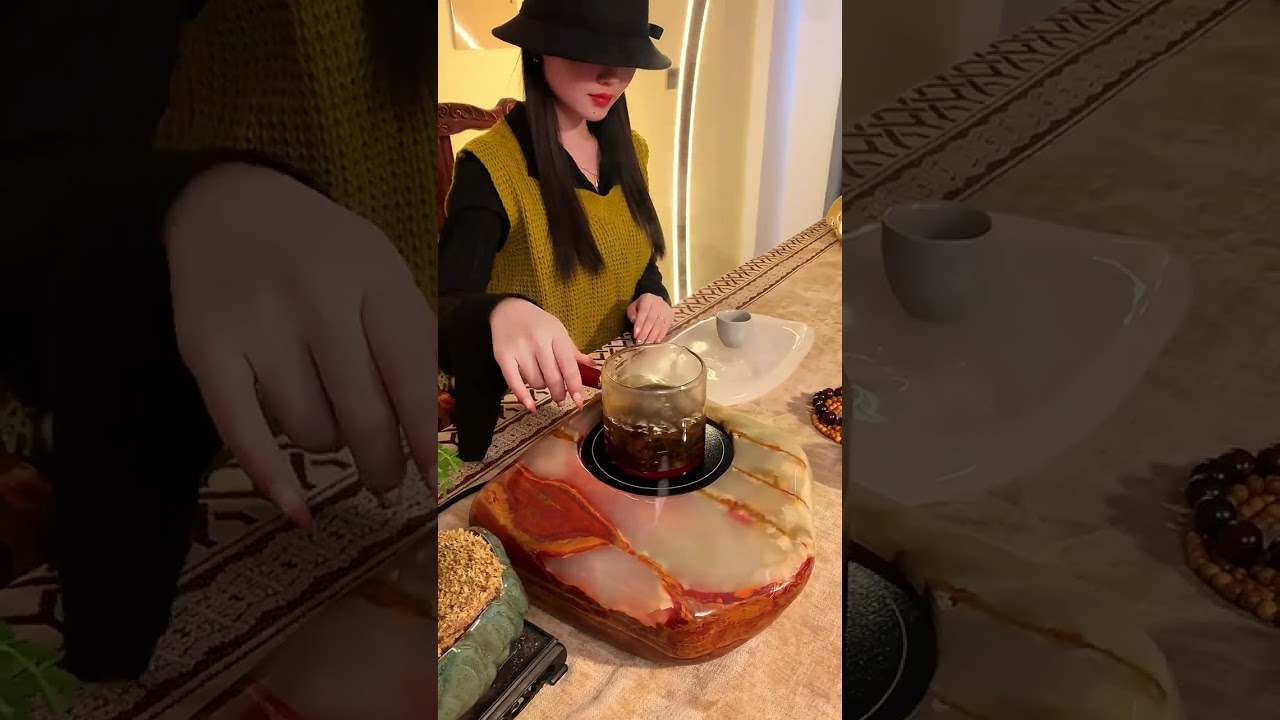 A Jade Tea Heater by Handcrafted #handcraftedteaware #Jadeteaheater#jadeteastove