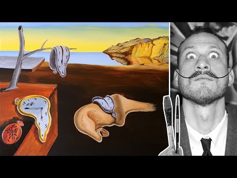 How to Paint The Persistence of Memory by Salvador Dali
