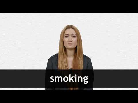 SMOKING definition and meaning | Collins English Dictionary