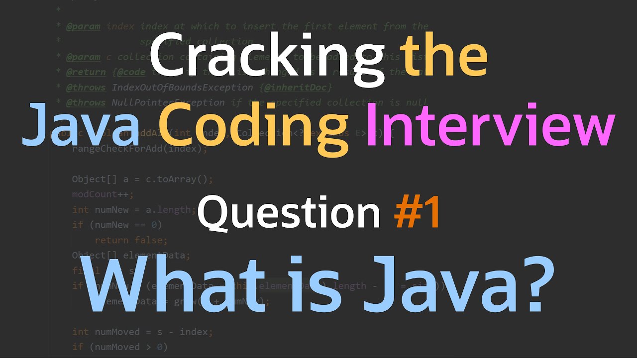 What is Java? - Cracking the Java Coding Interview