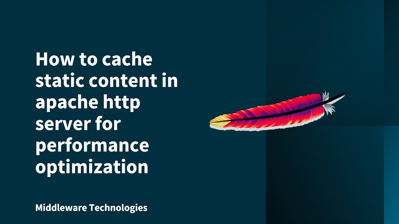 How to cache static content in apache http server for performance optimization