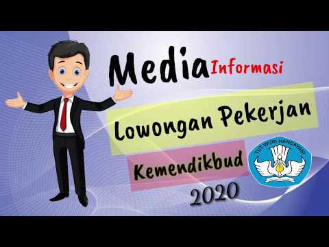 Lowker Penerimaan seleksi Pendaftaran pegiat Budaya || Kemendikbud