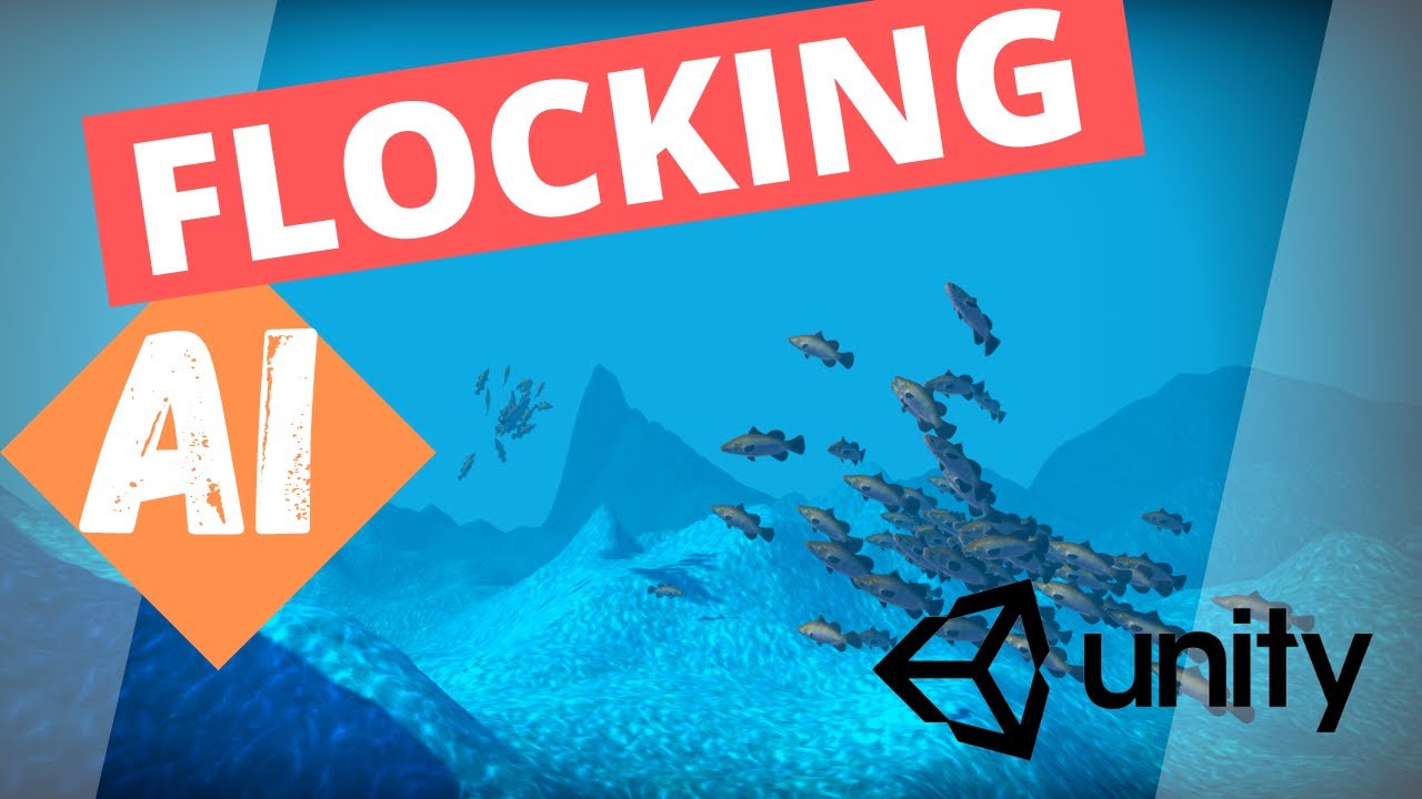 Flocking AI Algorithm in Unity Tutorial