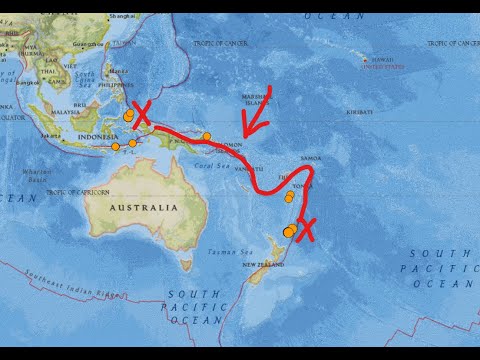 Large scale earthquake activity Kermadec Trench.. Cascadia Tremor ramping up.. Sunday night 1/9/2022