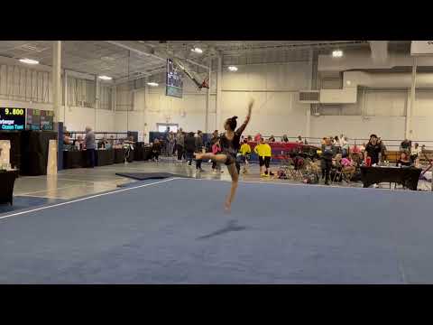 2025 VA States Championships Level 6 Floor 9.750
