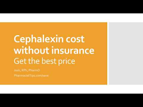 Cephalexin cost without insurance