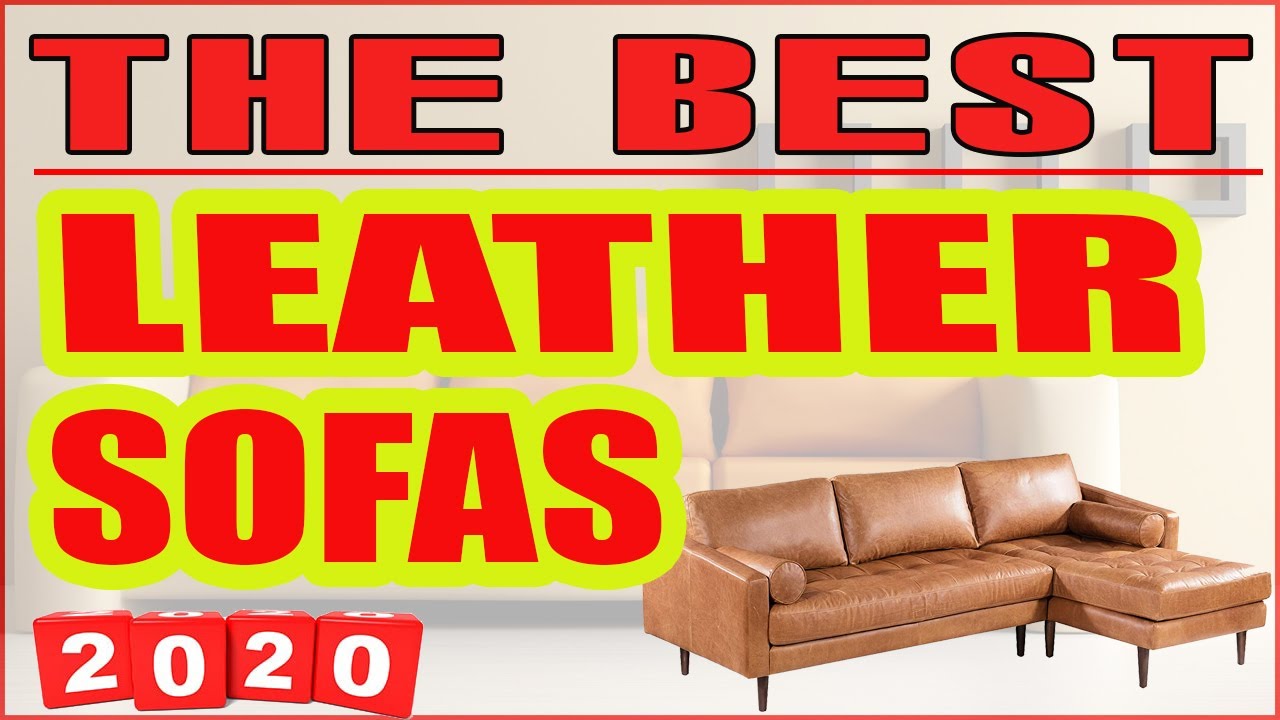 ✅ TOP 5: Best Leather Sofas 2020