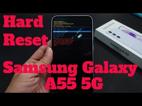 How to Hard Reset Samsung Galaxy A55 5G