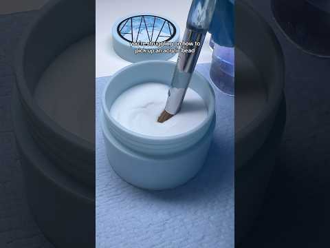 HOW TO PICK UP AN ACRYLIC BEAD 😱💅🏼 (QUICK&EASY)