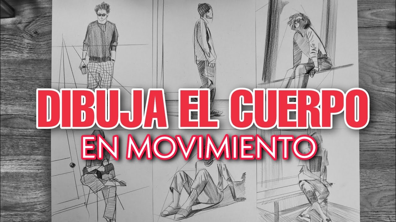 DIBUJA el CUERPO HUMANO - Sin SABER ANATOMÍA!