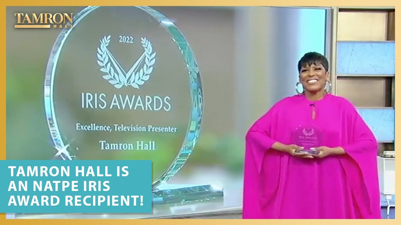 Tamron Hall Is an NATPE Iris Award Recipient!