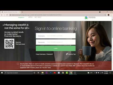 Sign In Standard Chartered Online Banking | Login To Standard Chartered Online Banking | sc.com/sg/