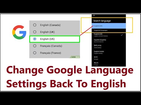 Change Google Language Settings To English Android,IPhone Updated