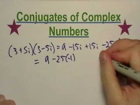 Conjugates of Complex Numbers