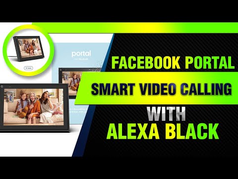 Facebook Portal Smart Video Calling with Alexa Black