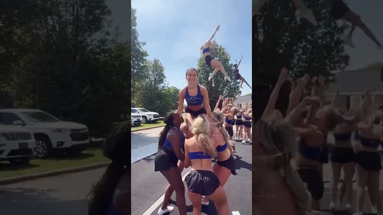 worlds boot camp crumbs! 🌎🩵 #cheerleading #cheer #seniorelite #cheerleader #cheerextreme #cea