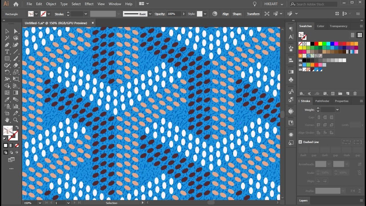 How to Create Goyard Pattern in Adobe Illustrator